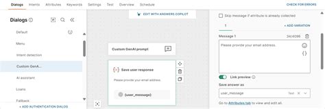 Genai Custom Prompt