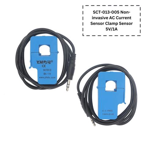 Sct013 Non Invasive Ac Current Sensor Clamp Accurate And Reliable Current Measurement