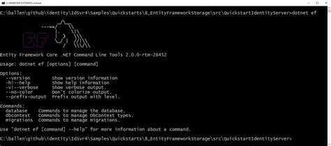 Using Entityframework Core For Configuration And Operational Data — Identityserver4 100