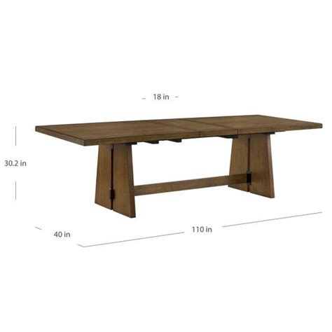 Thomasville Kayde 92 110 Wood Dining Table Wood Dining Table Dining