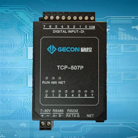 4do 8di Industrial Controller For Modbus Tcp Data Acquisition Tcp