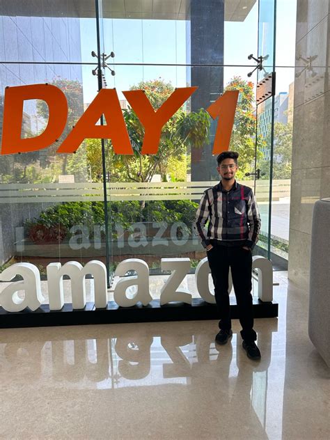 Pratham Verma On Linkedin Intern Amazonintern Amazon Dayone