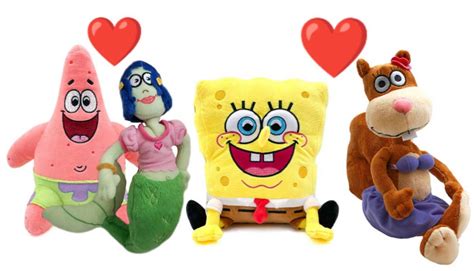 Spongebob X Sandy Patrick X Mindy Plush By Veru23 On Deviantart