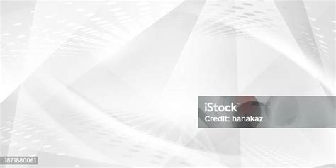 흰색 추상적인 기술 배경 현대 디자인 벡터 일러스트 레이 션 0명에 대한 스톡 벡터 아트 및 기타 이미지 0명 3차원 형태 개념 Istock