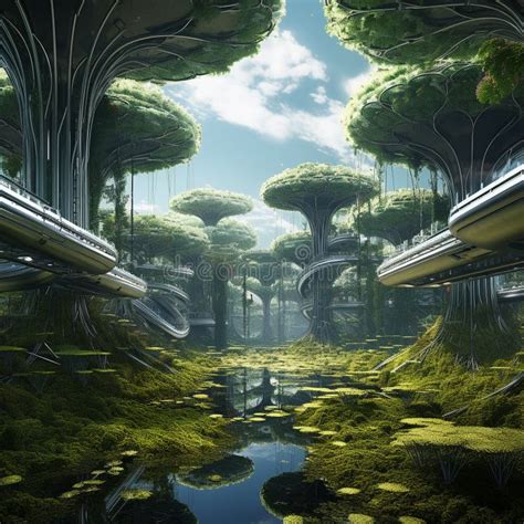 Space Traveler Plants Trees In Alien Worlds Reversing Dystopia With