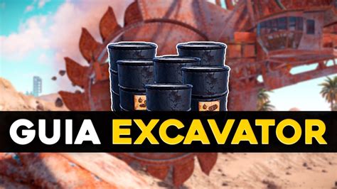 [passo A Passo] Guia Da Giant Excavator No Rust Youtube