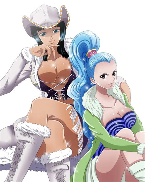 Rule 34 2girls Alternate Breast Size Artist Name Baroque Works Big Breasts Black Hair Blue