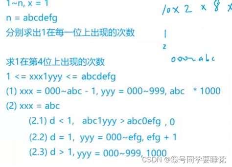 计数问题（动态规划 数位dp ） Csdn博客