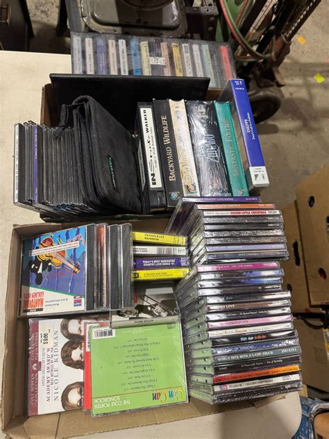 Cds And Cassettes And