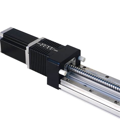Double Rails Support Flip Load Optional Servo Motor Ball Screw Linear