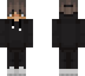 Black Hoodie Skin Minecraft Skin Black Hoodie Skin Minecraft Skin