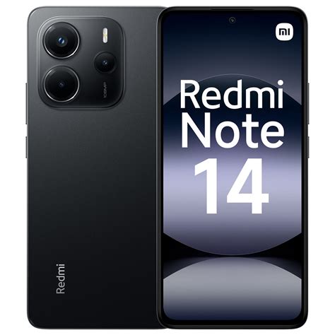 Madrid Center Celular Xiaomi Redmi Note 14 8 256GB 6 67 Dual Sim Midnight Black