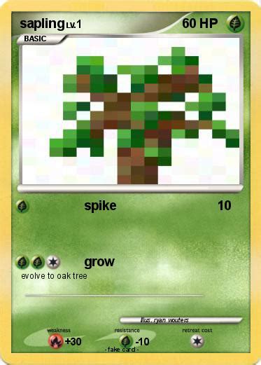 Pokémon Sapling 7 7 Spike My Pokemon Card