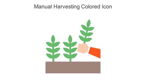 Manual Harvesting Colored Icon In Powerpoint Pptx Png And Editable Eps
