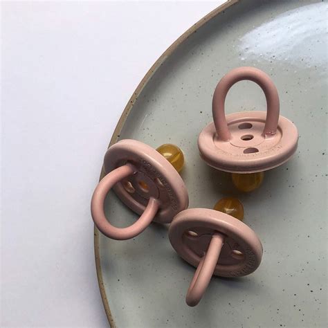 Cub And Bear Co Natural Rubber Dummy Blush Pink Large Go Vita Ballarat