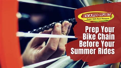 How To Remove Rust From Your Bike Chain And Prep It For Summer Rides