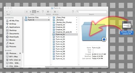 Submitting Files Into A Drop Box Folder