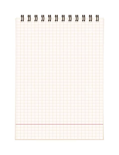 Notebook Open Page For Your Design Office Simplicity Binder Vector