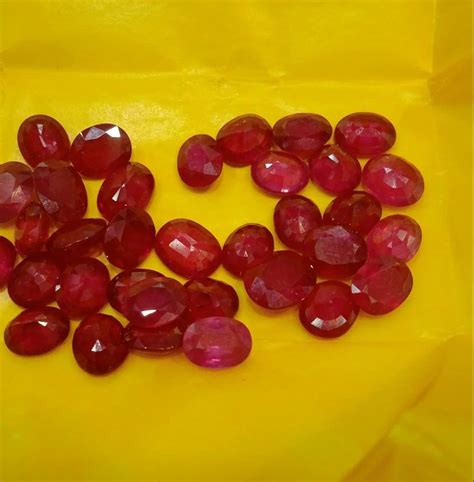 4 5 Red Natural Ruby Gemstone 4g At Rs 500 Carat In Hyderabad Id 2853938924491