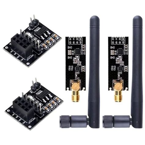 2pcs Nrf24l01 Pa Lna Transceiver Module With Sma Antenna 2 4 Ghz 1100m 3037 14 99 Picclick Au