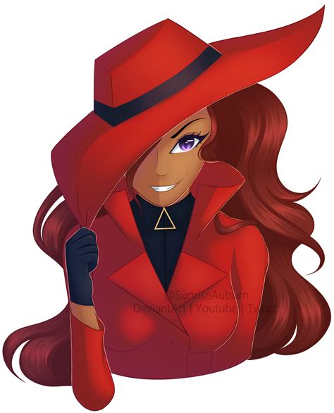 [fanart] Carmen Sandiego By Sunriseauburn On Deviantart