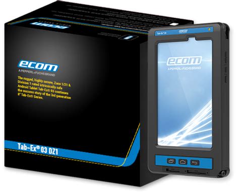 Tab Ex® 03 Dz1 Atex Tablet 8 For Zone 1 21 And Div 1 Ecom
