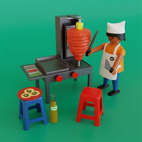 Taquero Playmobil Scrolller