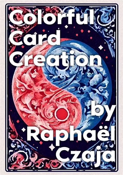 Colorful Card Creation By Raphaël Czaja