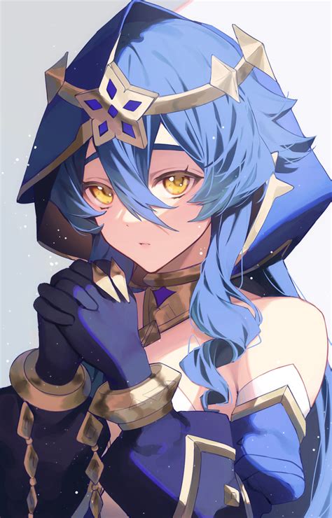 Layla Genshin Impact Drawn By Shotgunman Danbooru