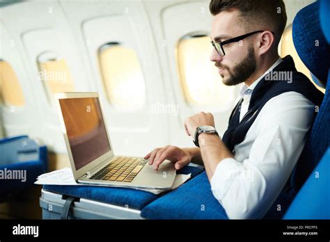 Man Plane First Class Hi Res Stock Photography And Images Alamy