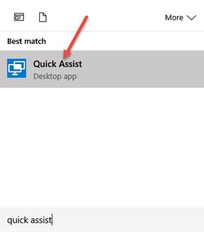 Windows 10s Quick Assist Built In Remote Access App