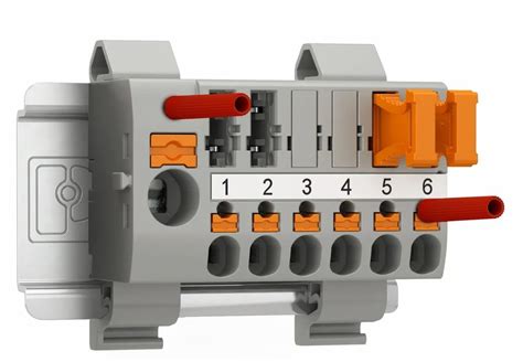 Uk Series Phoenix Contact Terminal Block DIN Rail Mounting Screw And Screwless At Piece