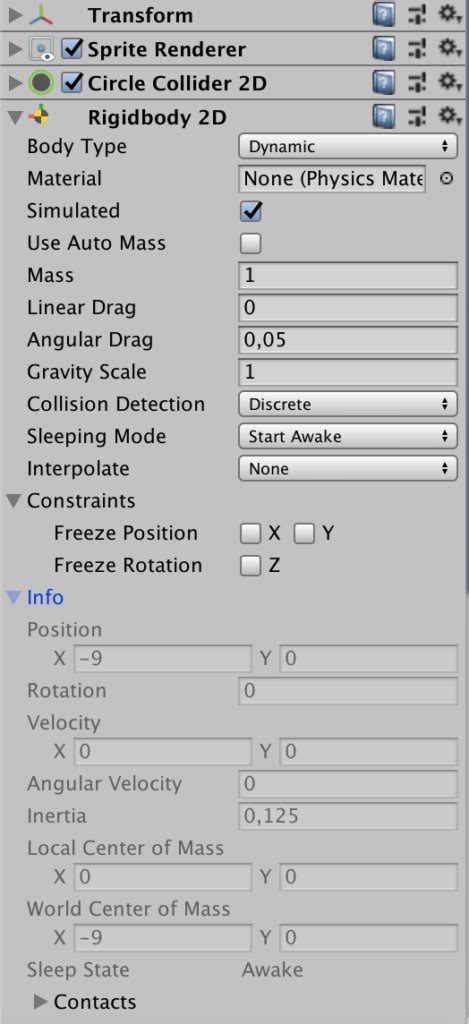Motion In A Plane And Unitys D Physics Engine GameLudere