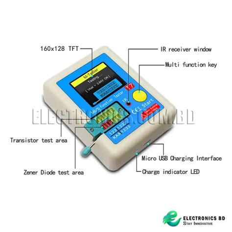 Lcr T7 Transistor Tester Full Color Graphic Display Latest Price In Bangladesh Bd