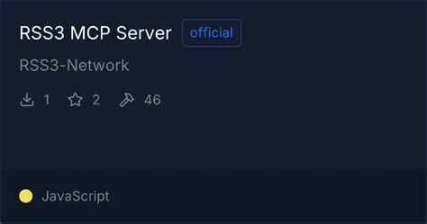 rss3 mcp server glama