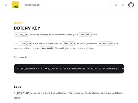 dotenv key deprecated dotenvx