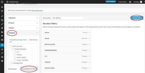 Cara Untuk Membuat Dropdown Menu Pada Wordpress Dzhas Learning