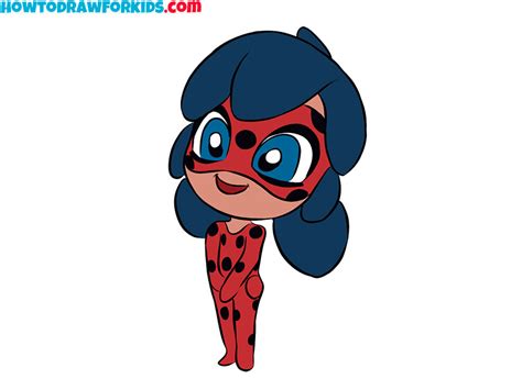 Simple Cartoon Ladybug