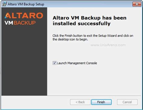 Deploying Altaro VM Backup Protect VMware Hyper V UnixArena