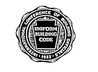 UNIFORM BUILDING CODE INTERNATIONAL CONFERENCE OF BUILDING OFFICIALS 1922 Trademark Trademarkia