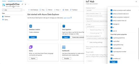 Schema Is There A Way To Ingest Data Through Iot Hub Into Adxazure