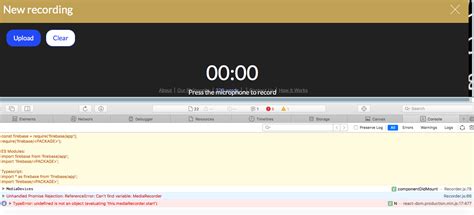 Is React Voice Recorder Supposed To Work With Safari · Issue 6 · Sivaprakashdesingureact