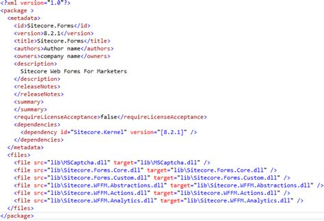 Manage NuGet Packages Sitecore MVC Playground