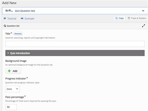 Question Set Tangerine Tech Guide H5p