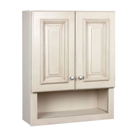 Elegant Tuscany Maple Bathroom Wall Cabinet