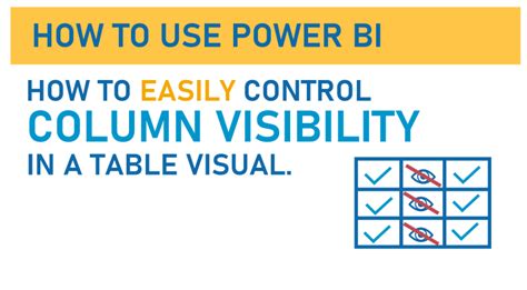 How To Hideshow Columns In A Table Visual Travers Data
