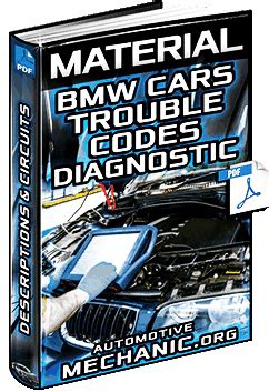 BMW Trouble Codes Specific Generic Descriptions OBD II Diagnostic