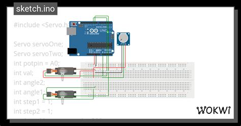 Servotest Wokwi Esp32 Stm32 Arduino Simulator