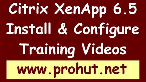 How To Install And Configure Citrix Xenapp 6 5 Part 1 On Youtube Youtube