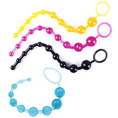 Jual Bluelans Orgasm Vagina Plug Play Pull Ring Ball Silicone Anal